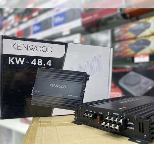 Усилитель звука 4х канальный kenwood