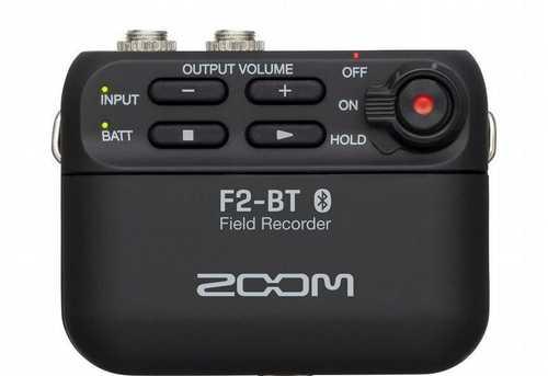 Zoom F2-BT/B, полевой стереорекордер, Bluetooth, ч