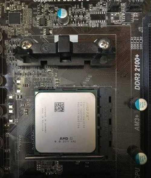Asrock 970m pro3 + AMD FX-4350 + 8gb DDR3 + Корпус