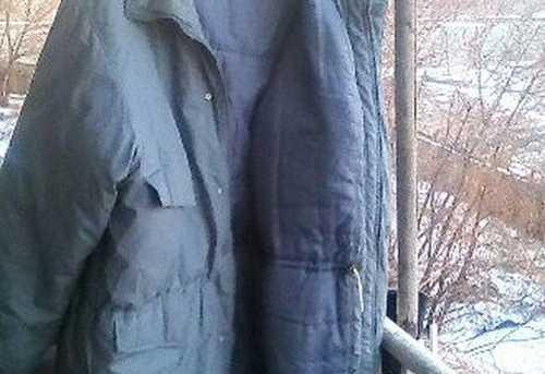 Куртка зимняя 59 54 размер, 176см + - 5см. Пальто