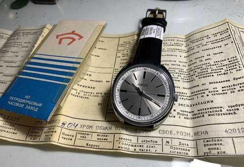 Полный комплект:часы Ракета-Вернисаж Эрмитаж NOS