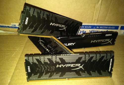 32 гб Hyper X Predator 8 gb x 4 шт