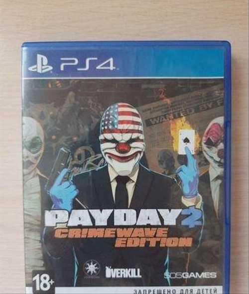 PayDay 2 crimewave edition Диск для playstation 4
