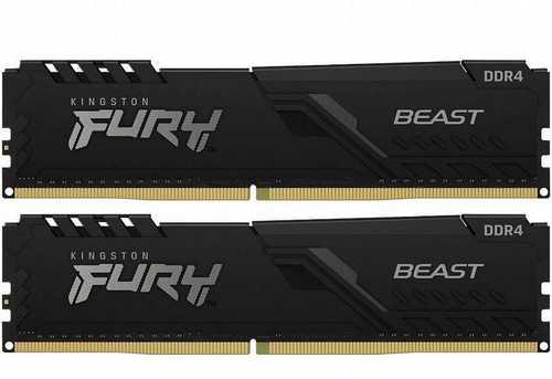 Память оперативная DDR4 64Gb (2x32Gb) Kingston Fur