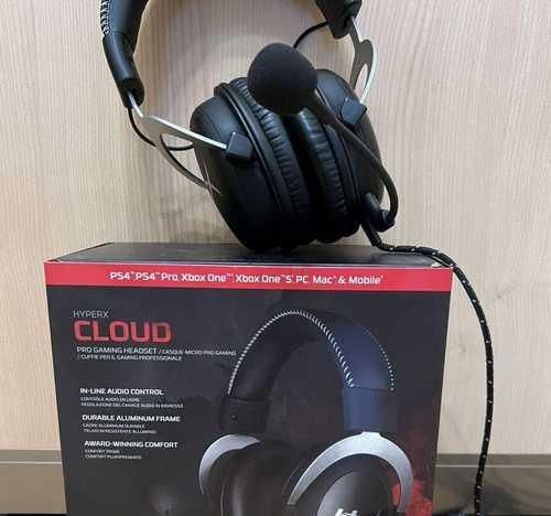 Игровые наушники hyperx cloud