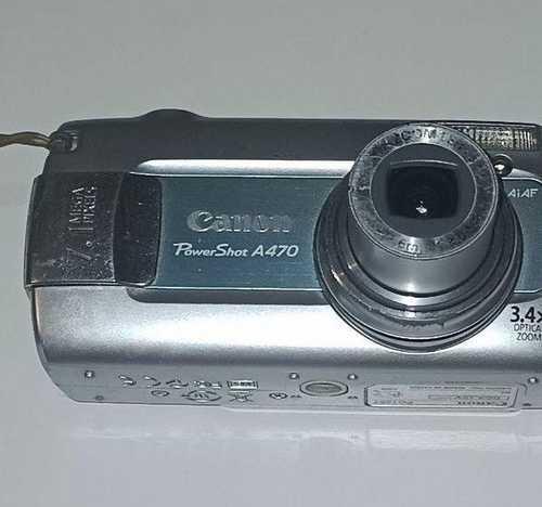 Цифровой фотоаппарат Cannon PowerShot A470