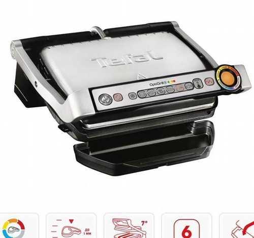 Электрогриль Tefal Optigrill  GC712D34, 2000 Вт