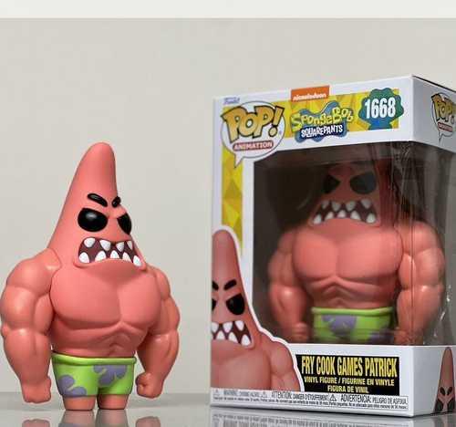 Фигурка Funko Pop Spongebob: Fry Cook Games Patric