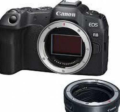 Canon EOS R8 Body   EF-EOS R адаптер