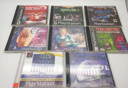 Раритетные игры диски Sony PlayStation 1 PsOne PS1