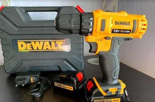 Шуруповерт 18V Dewalt аккумуляторный