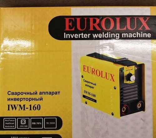 Инверторный сварочный аппарат Eurolux IWM 160
