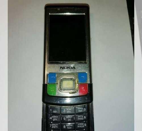 Мобильный телефон Nokia 6500 Slide Silver
