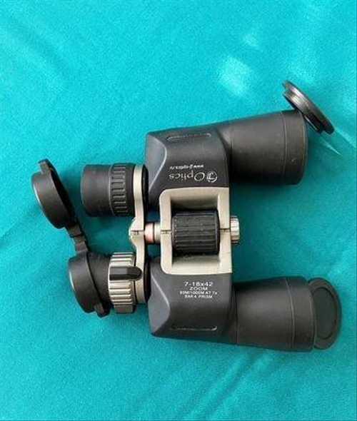 Бинокль JJ-Optics Zoom 7-18x42