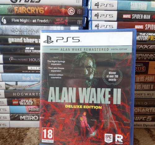 Alan Wake 2 ps5 новый/new