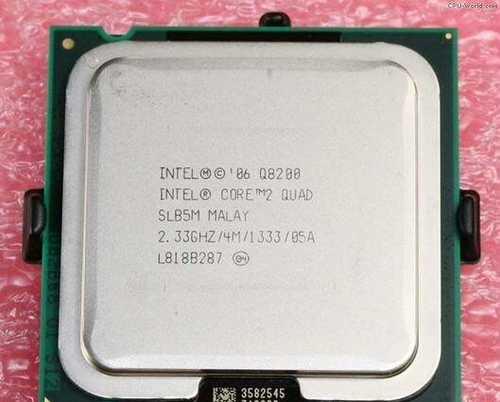 Процессор Intel Core 2 Quad Q8200 2.33/4М/1333 (So