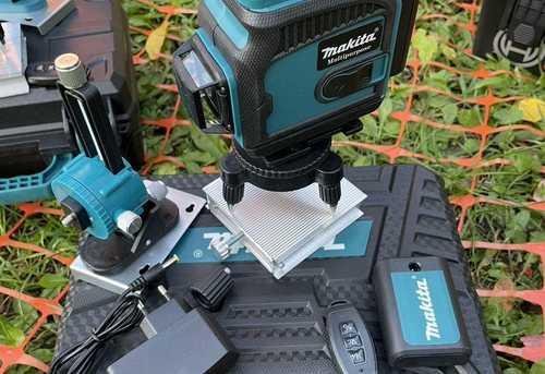 Лазерный уровень makita 4d нивелир 16 линий