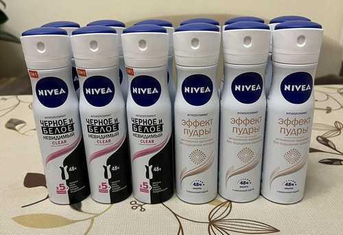 Новые антиперспиранты дезодаранты nivea