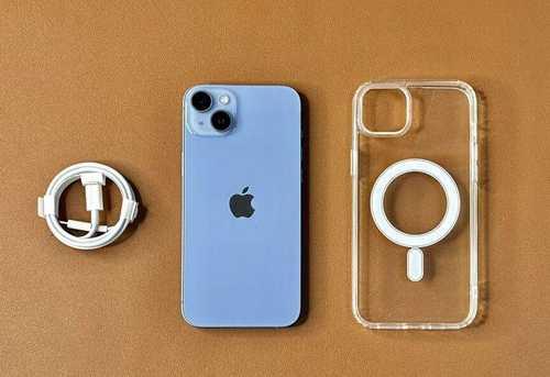 iPhone 14 Plus Blue (99 акб, на гарантии,sim+esim)