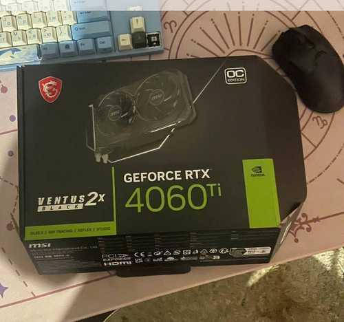 Видеокарта MSI GeForce RTX 4060 Ti OC 8GB