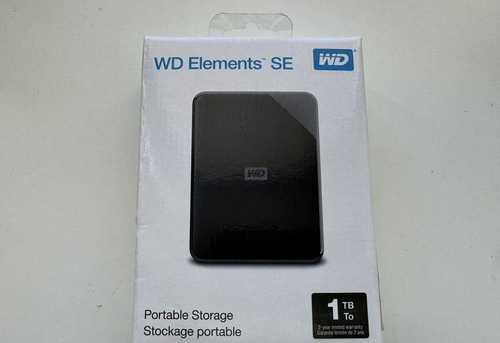 Новый внешний жесткий диск WD Elements 1Tb