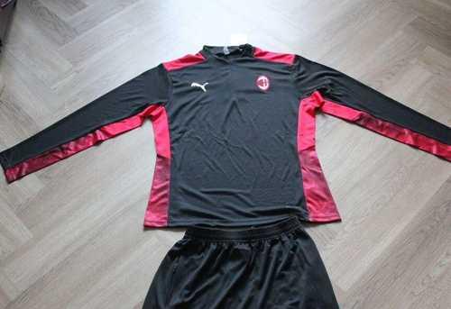 Спортивный тренировочный футбольный костюм Милан