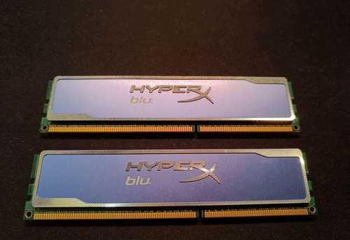 Оперативная память Kingston Hyperx blu. ddr3 16gb