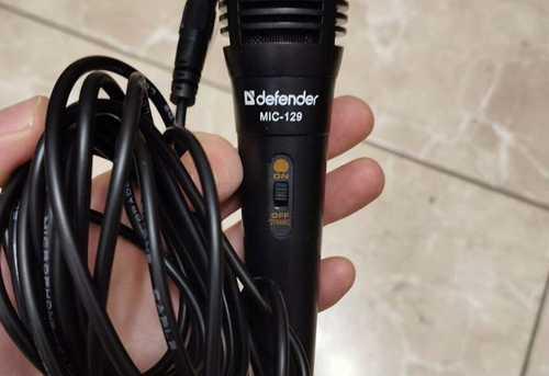 Микрофон проводной Defender MIC-129
