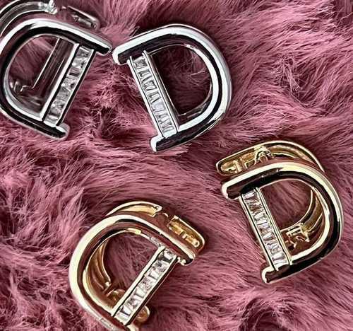 Серьги dior