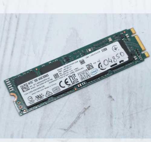 SSD 512 GB M2. intel S545