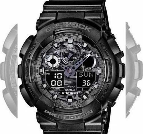 Часы casio g shock ga 100cf