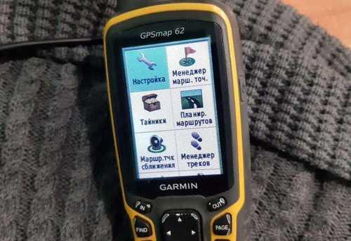 Gps навигатор Garmin GPS 62