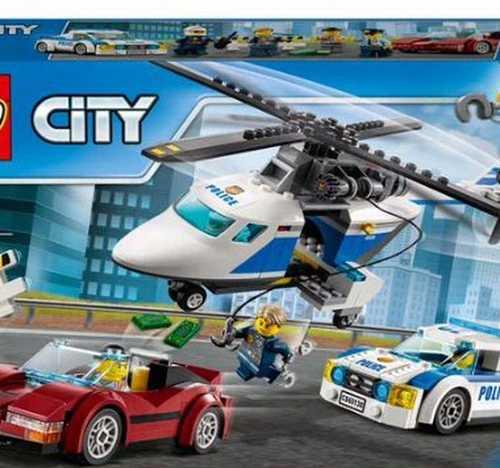 Lego City 60138 Стремительная погоня оригинал