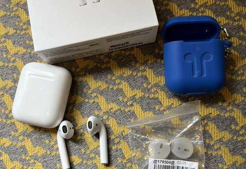 Беспроводные наушники apple airpods 1 А1620