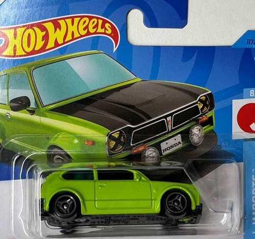 Hot Wheels Honda Civic Custom (Зеленый)