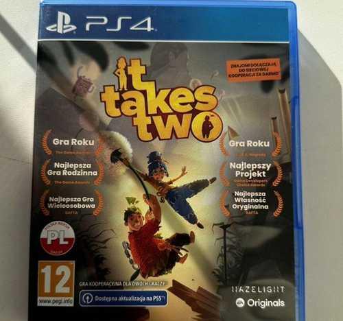 It takes two ps4/ps5 диск