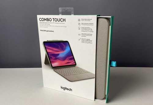 Logitech Combo Touch iPad 10 Sand