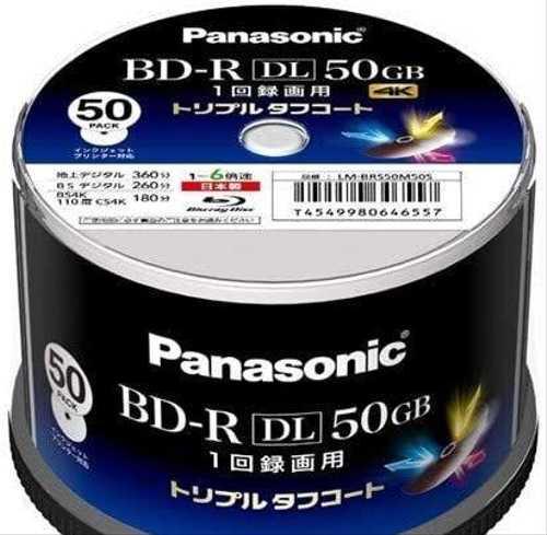 Panasonic BD-R DL 50GB 1-6x
