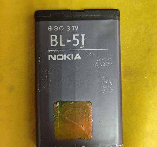 Аккумулятор nokia bl 5j