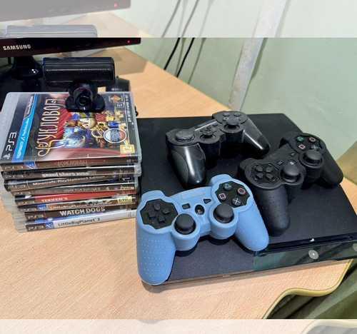Playstation 3 super Slim 500gb прошитая