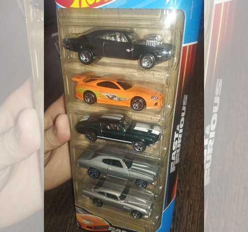 Модели автомобилей Hot Wheels Fast&Furious Форсаж