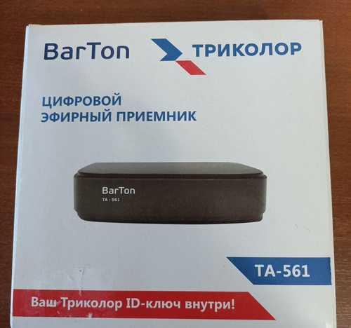 Цифровой эфирный приемник barton tа 561