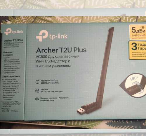 WiFi адаптер Tp-link Archer T2U plus