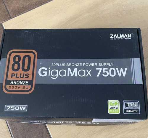 Блок пииания Zalman GigaMax 750W