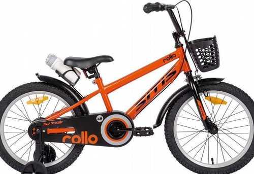 Велосипед sitis rollo 18" (2023) Orange Vol2174