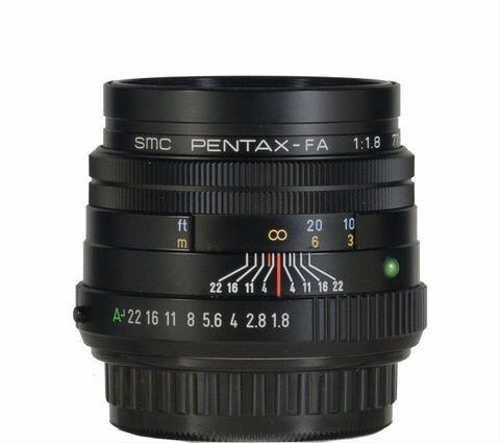Pentax FA 77mm f/1.8 SMC Limited Black б/у