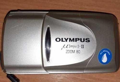 Пленочный фотоаппарат olympus zoom 80