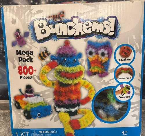 Конструктор липучка bunchems