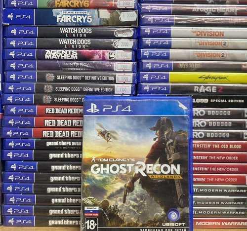 Tom clancy s ghost recon wildlands ps4