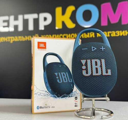 Портативная аккустика JBL clip 5 Синий